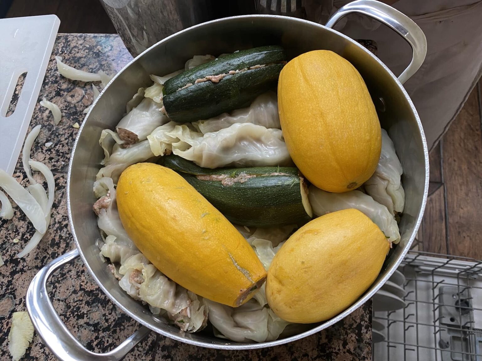 Cabbage Dolma With Fresh Herbs