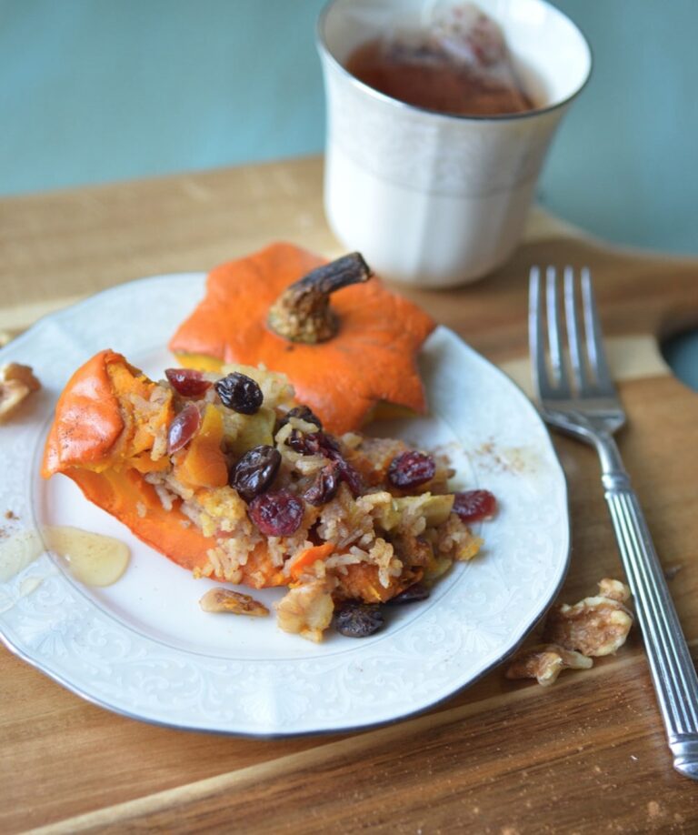 Ghapama (Armenian Stuffed Pumpkin) | The Stuffed Grape Leaf