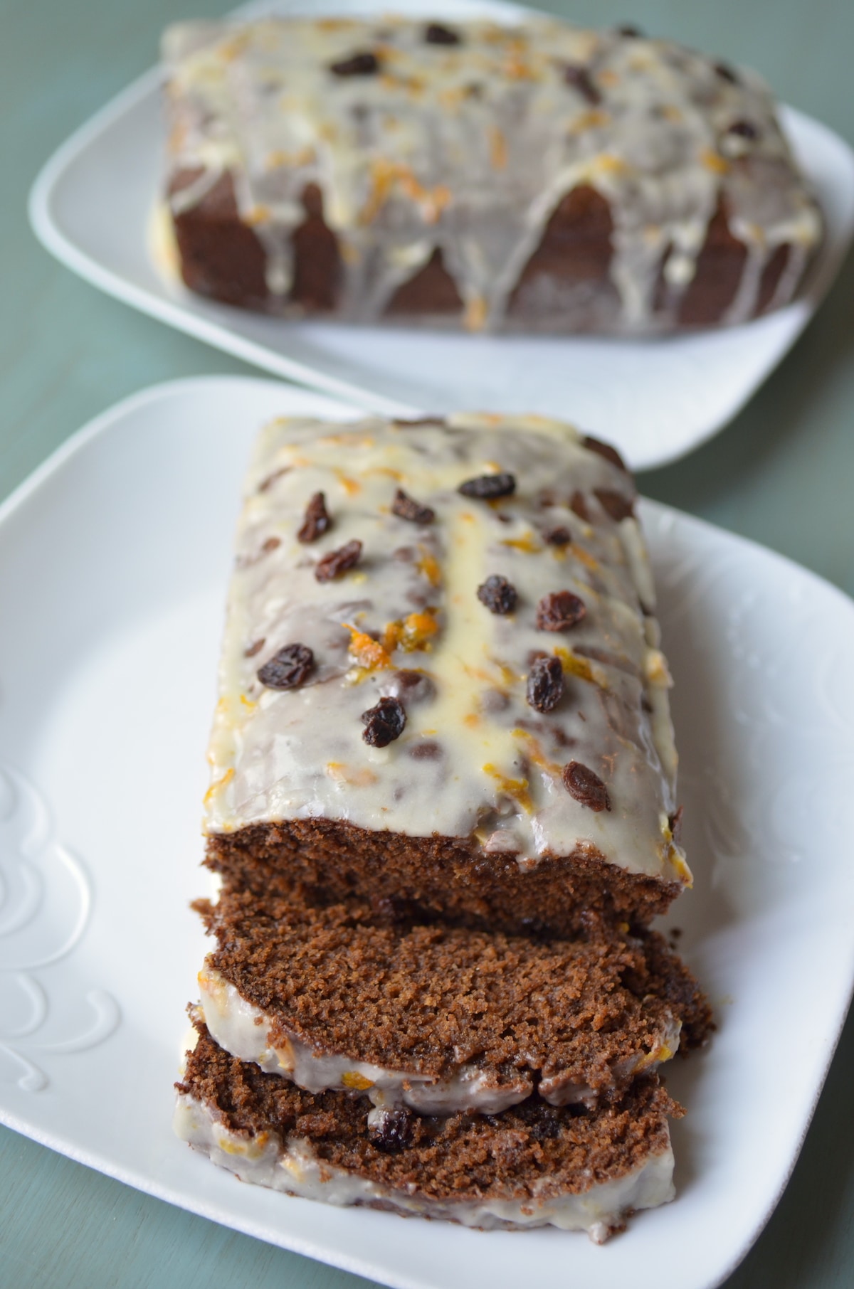 Orange Cardamom Gingerbread Loaf | The Stuffed Grape Leaf