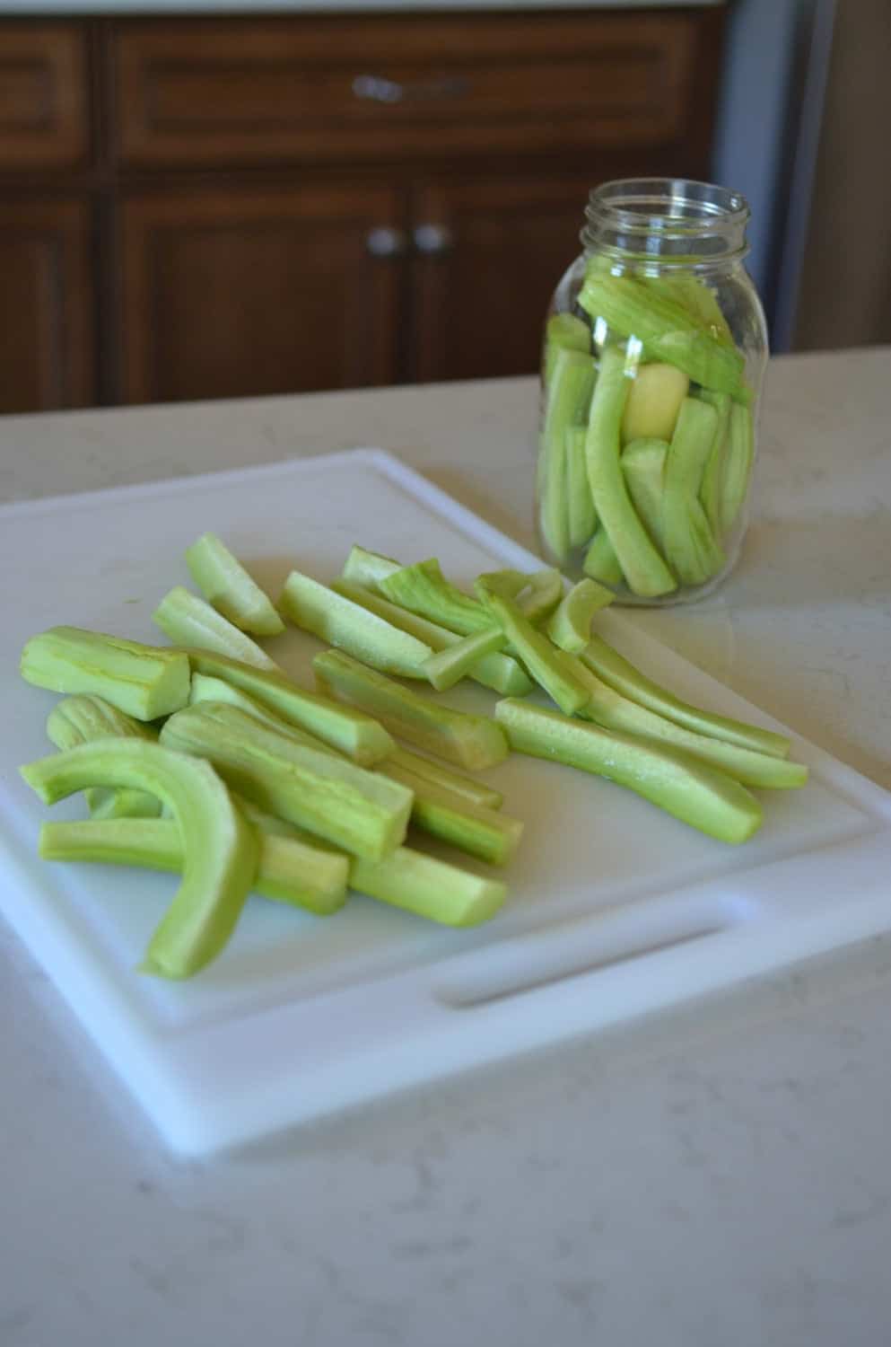Pickled Armenian Cucumbers | The Stuffed Grape Leaf