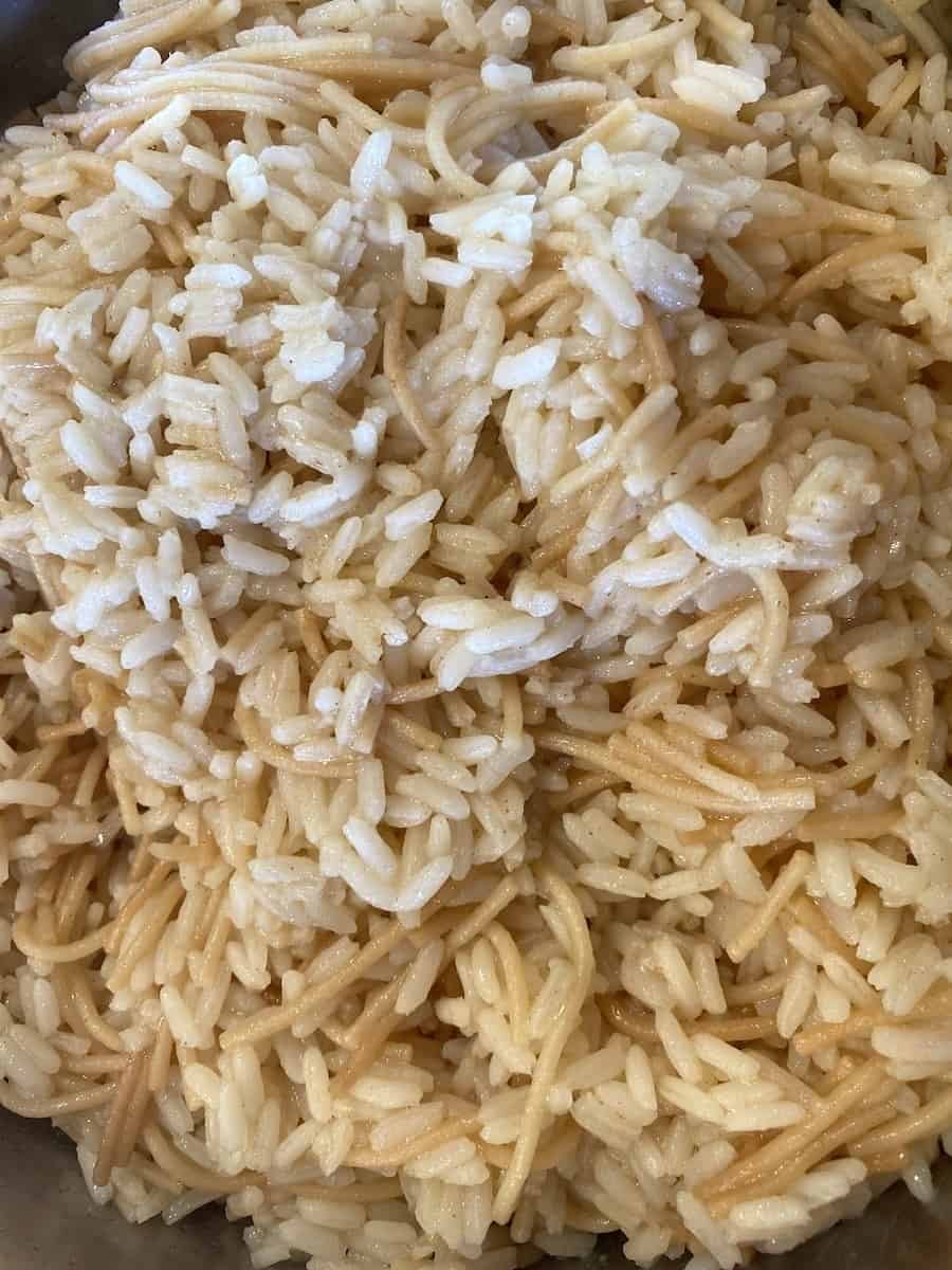 Armenian Rice Pilaf | The Stuffed Grape Leaf