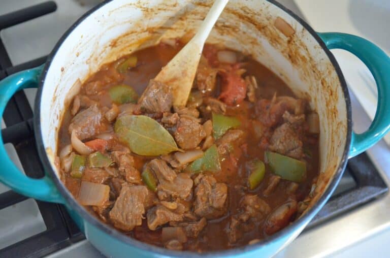 Middle eastern Lamb Stew | The Stuffed Grape Leaf