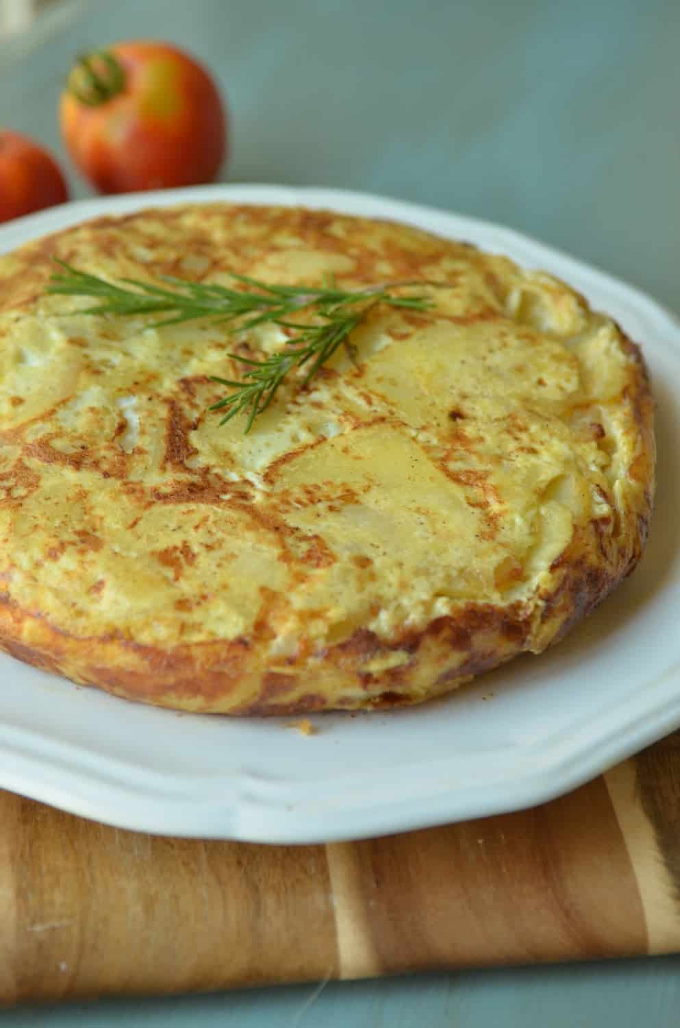 Tortilla de Patatas Española | The Stuffed Grape Leaf