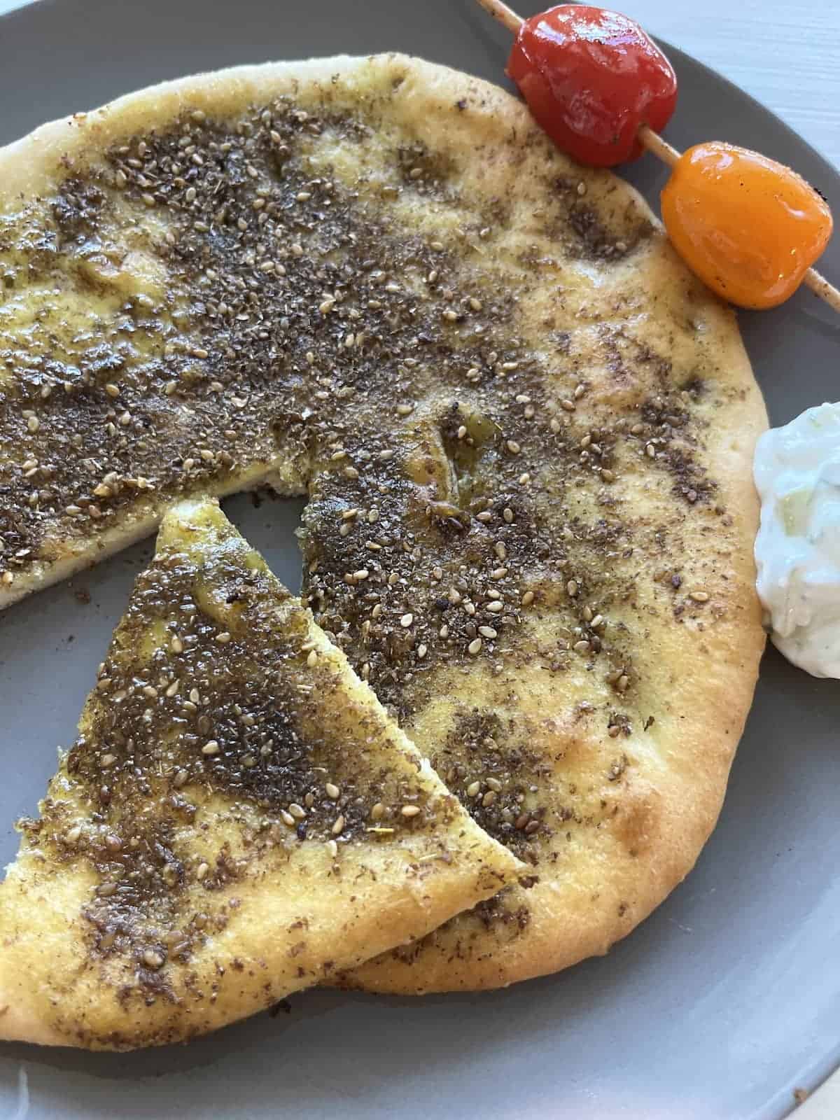 Za'atar Bread | The Stuffed Grape Leaf