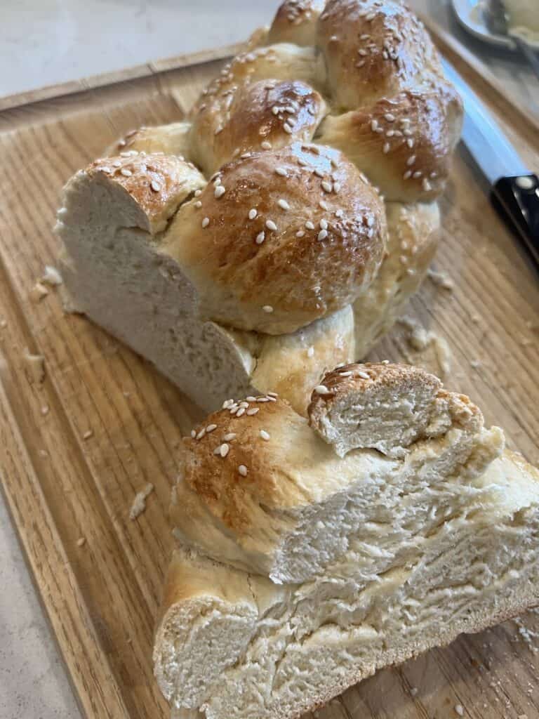 Six Strand Challah Bread | The Stuffed Grape Leaf