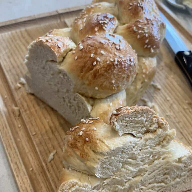 Six Strand Challah Bread | The Stuffed Grape Leaf
