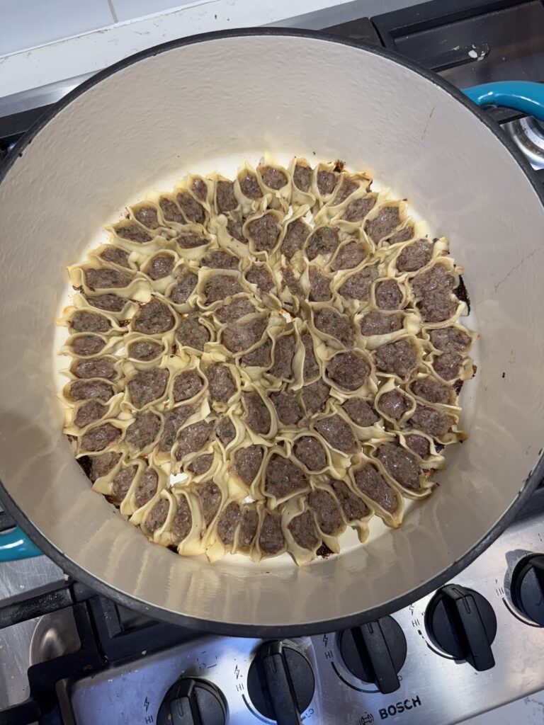 Armenian Manti | The Stuffed Grape Leaf