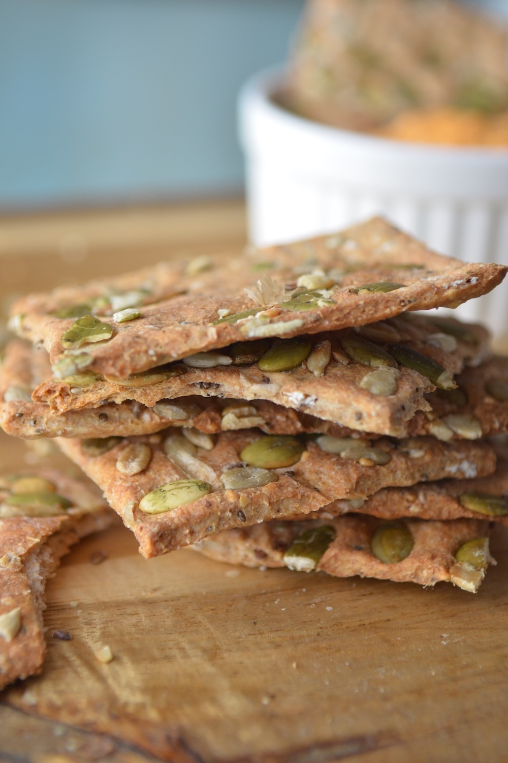 Lavash Crackers | The Stuffed Grape Leaf