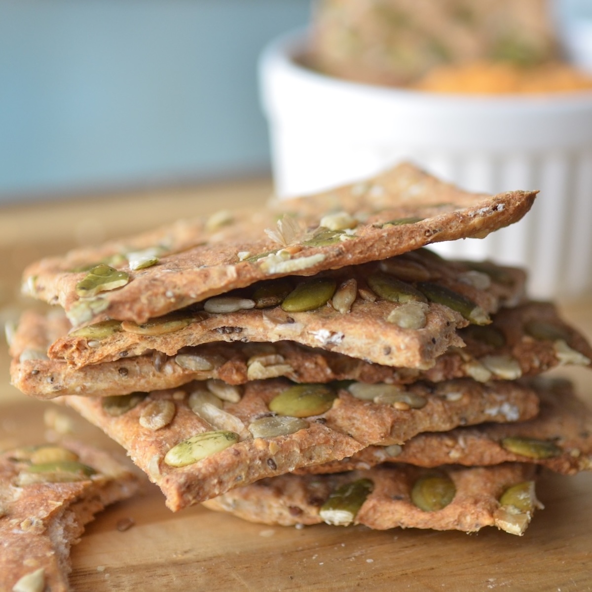 Lavash Crackers | The Stuffed Grape Leaf